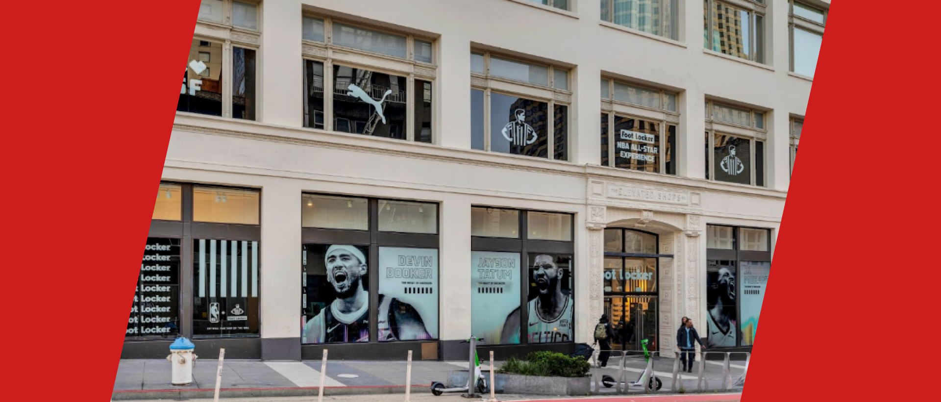 CR&A Custom Produces Window Graphics for Foot Locker’s NBA All-Star ...