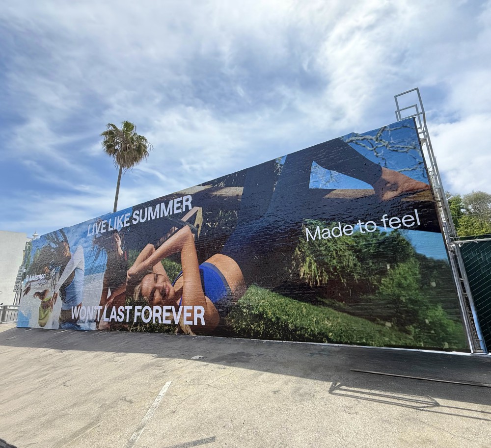 CR&A Custom Brings Lululemon’s Summer Message to Life With a Stunning ...