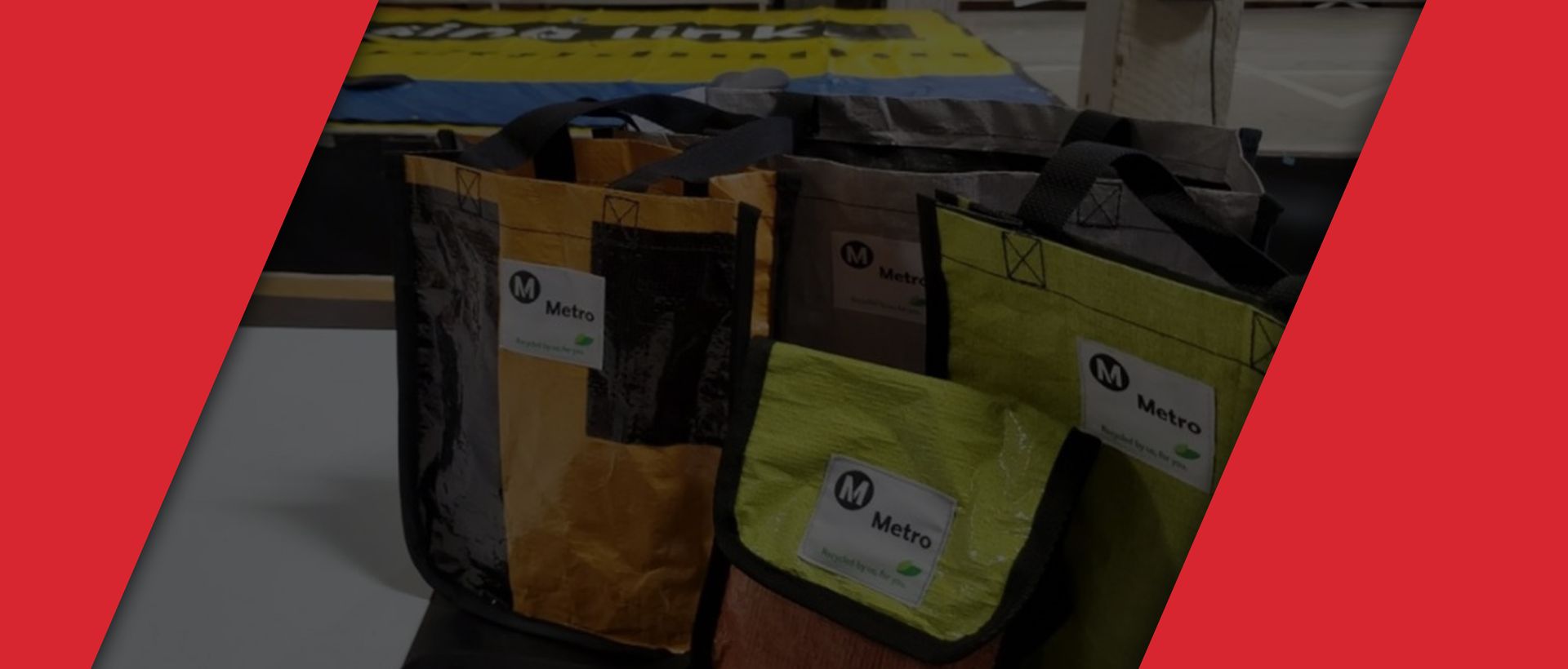 CR+A & L.A. Metro: Turning Banners into Reusable Bags